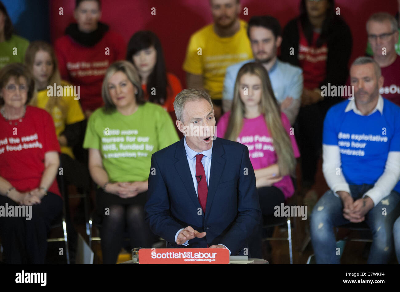 General Election 2015 campaign - April 17th. Scottish Labour Party ...