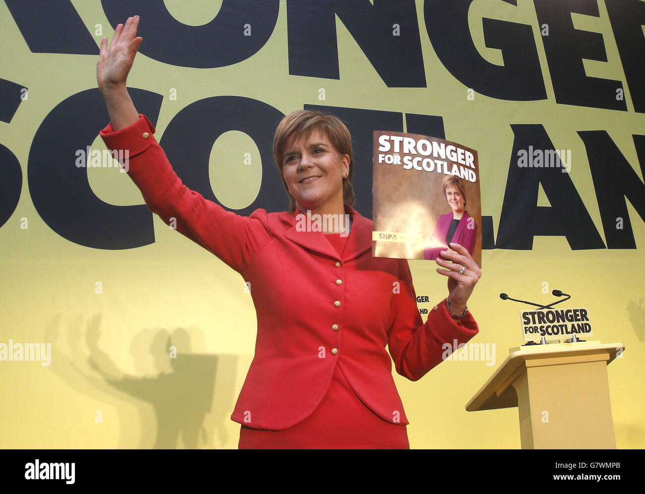Speaking launch snp scottish general election campaign in edinburgh hi ...