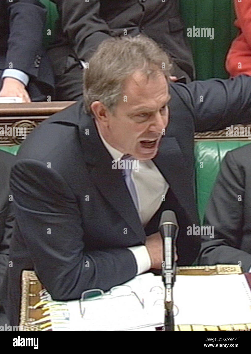 Prime Minister's Question Time - House of Commons Stock Photo - Alamy