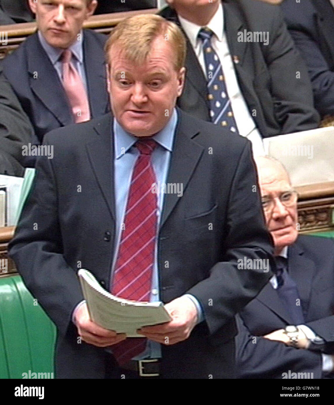 Prime Minister's Question Time - House of Commons Stock Photo - Alamy