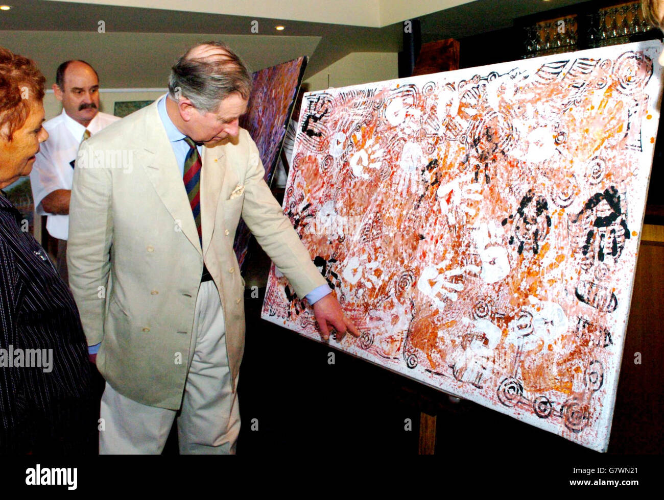 Prince Charles - Australia Visit - Alice Springs Stock Photo - Alamy