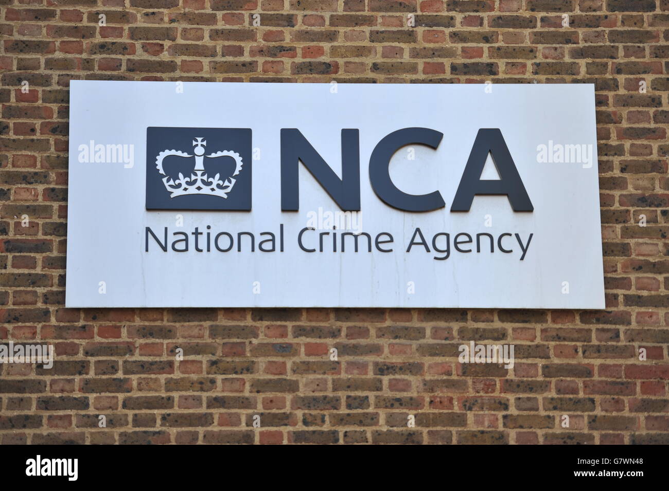 National crime agency sign hi-res stock photography and images - Alamy
