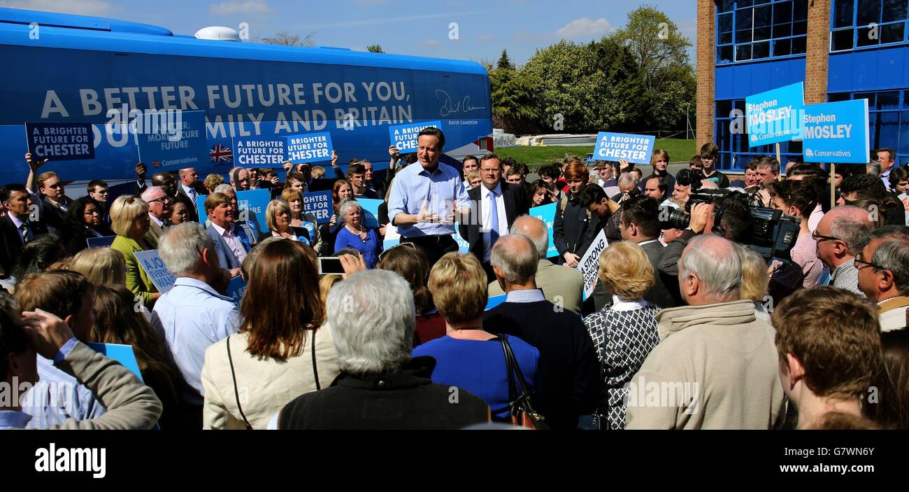 General Election 2015 campaign - April 20th Stock Photo - Alamy