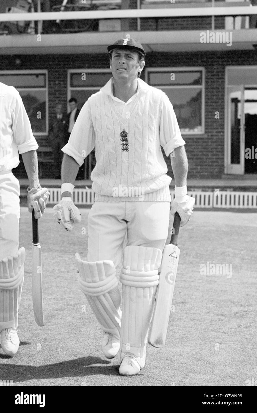 England pakistan test cricket Black and White Stock Photos & Images - Alamy