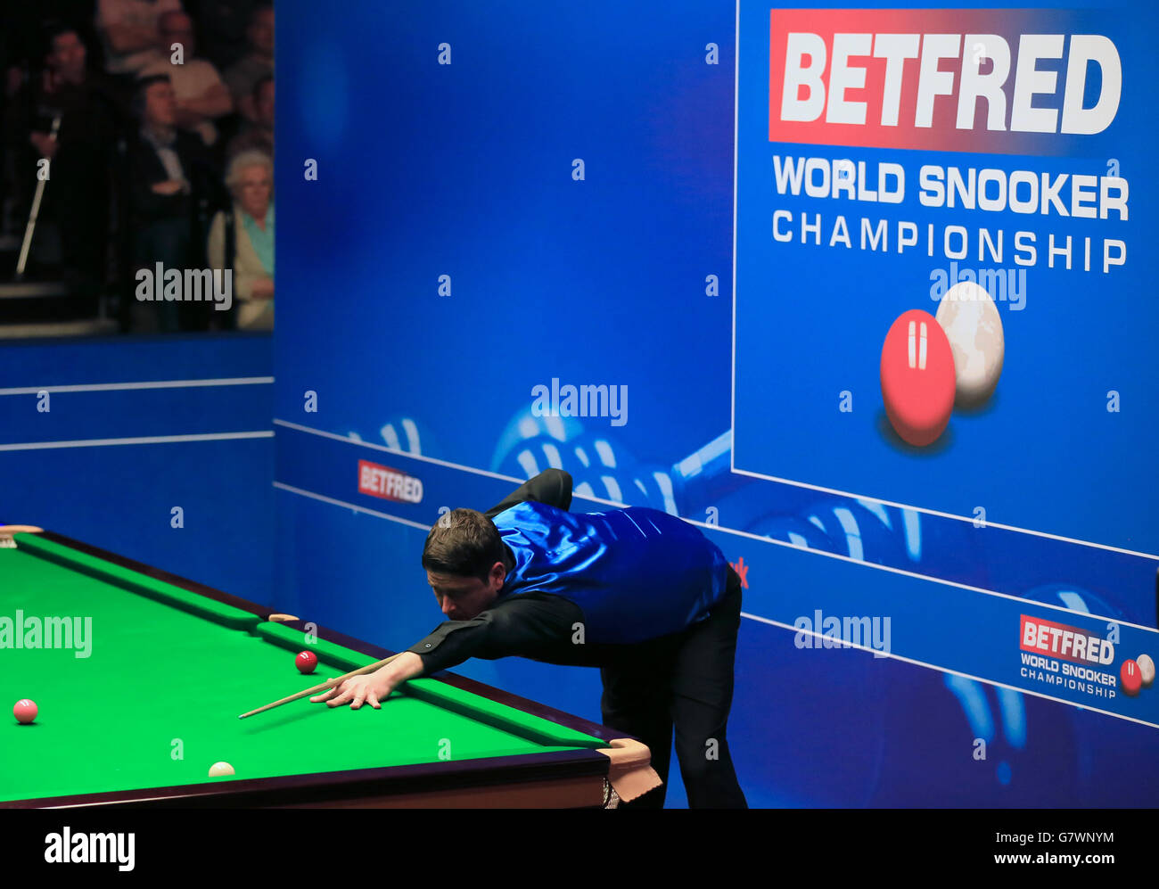 Matthew Stevens in action during day five of the Betfred World ...