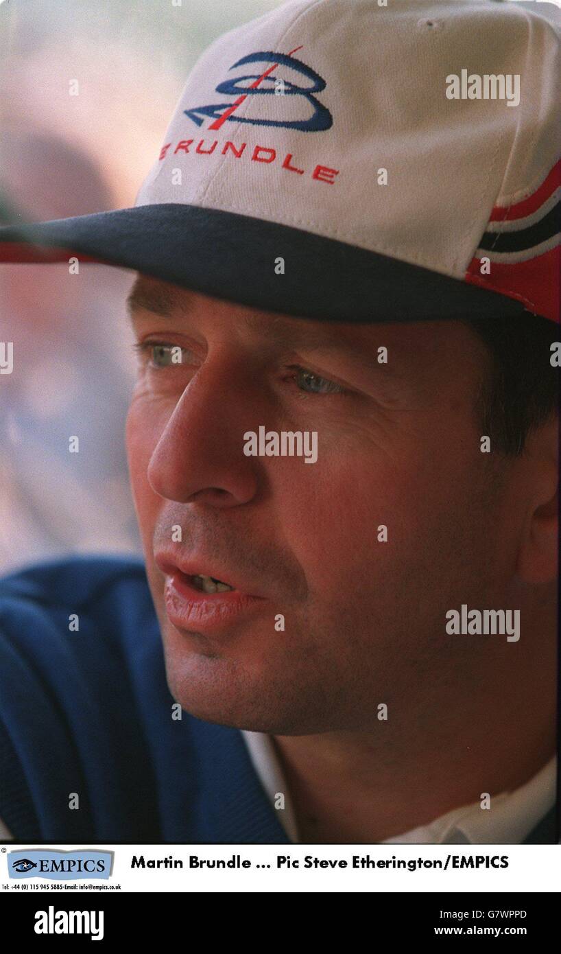Motor Racing ... San Marino Grand Prix. Martin Brundle Stock Photo - Alamy