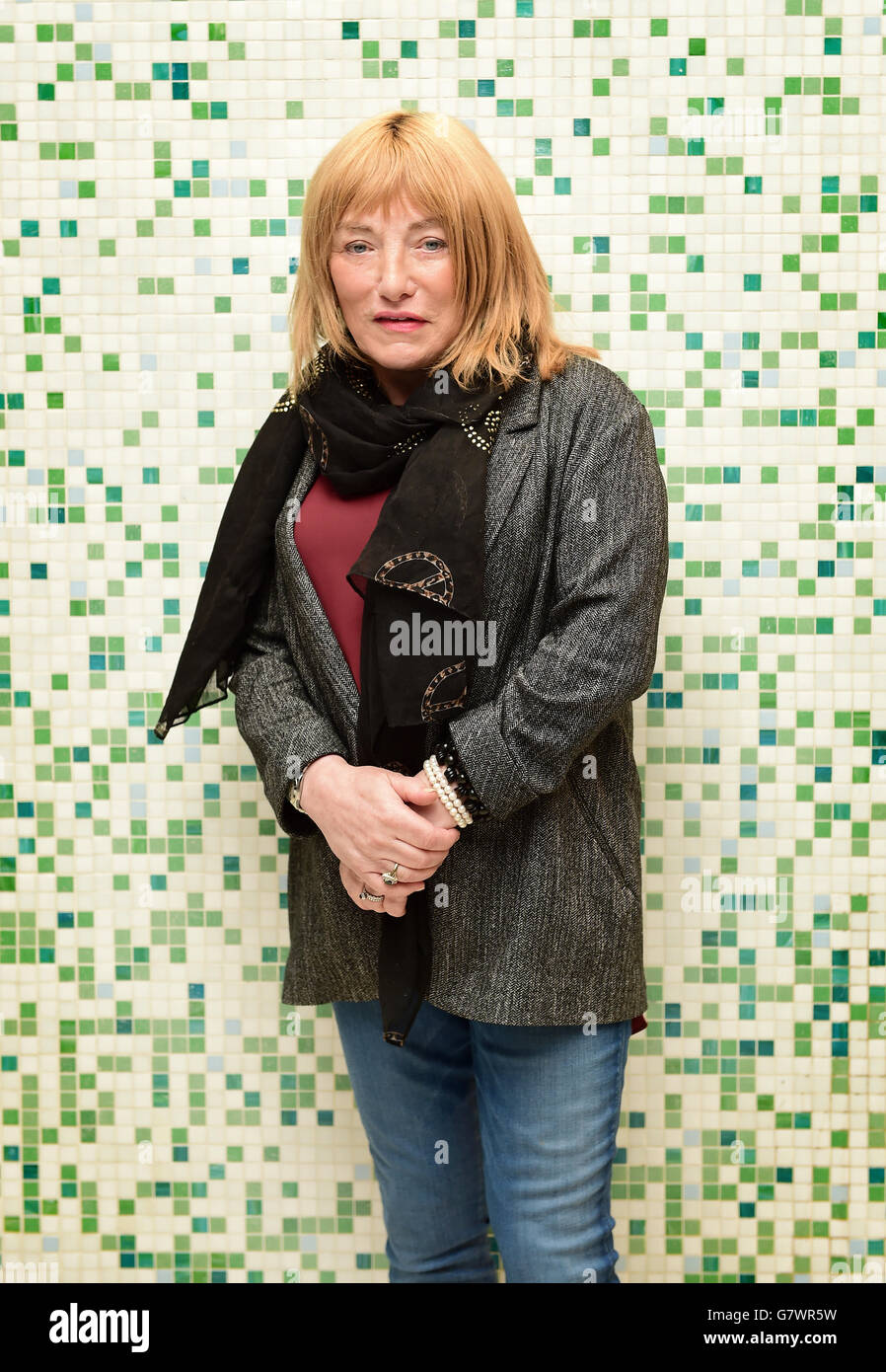 Boxing promoter Kellie Maloney during a press conference at Bar Italia ...