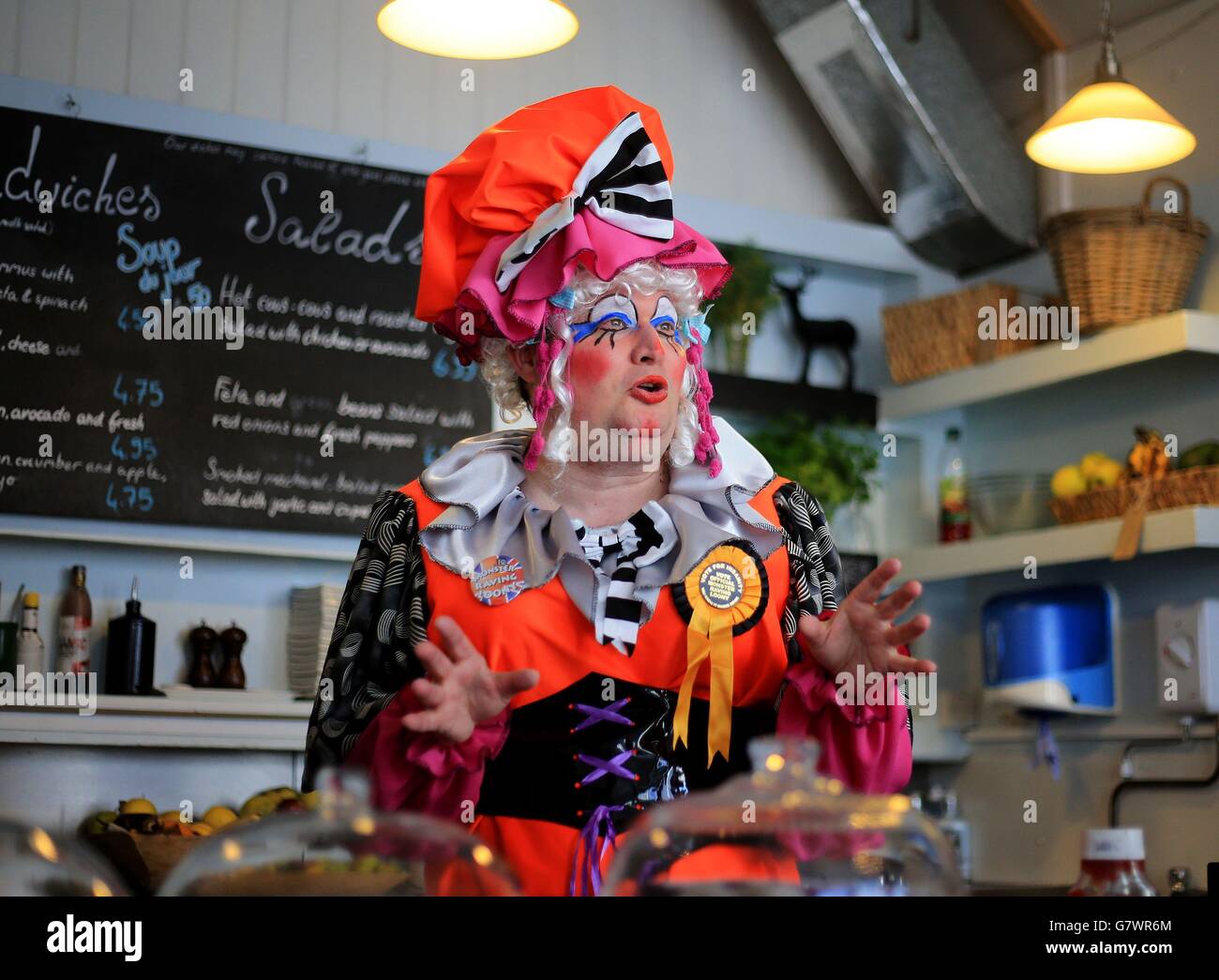Dame Jon Dixon, The Official Monster Raving Looney Party candidate for ...