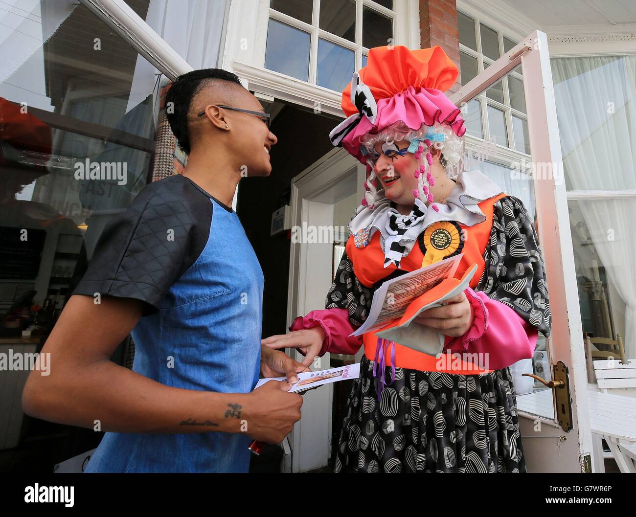 Dame Jon Dixon, The Official Monster Raving Looney Party candidate for ...