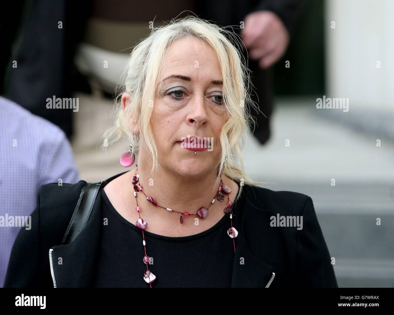 Gail O'Rorke leaving the Dublin Circuit Criminal Court where she is ...