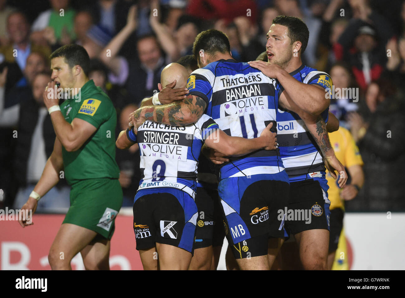Rugby Union - Aviva Premiership - Bath v London Irish - Recreation ...