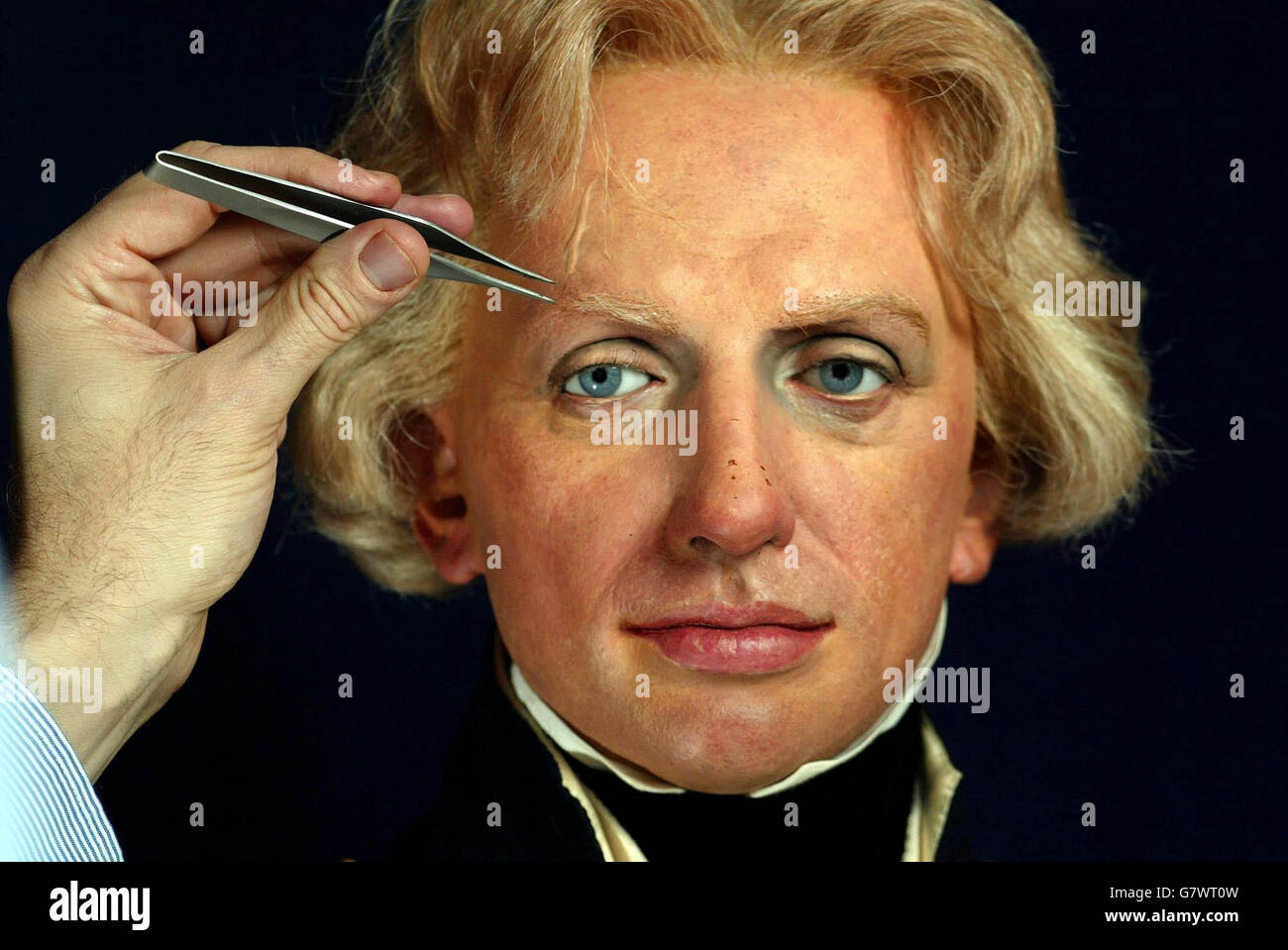 Lord nelson stands impassively eyebrow plucked by julian thomas hi-res ...