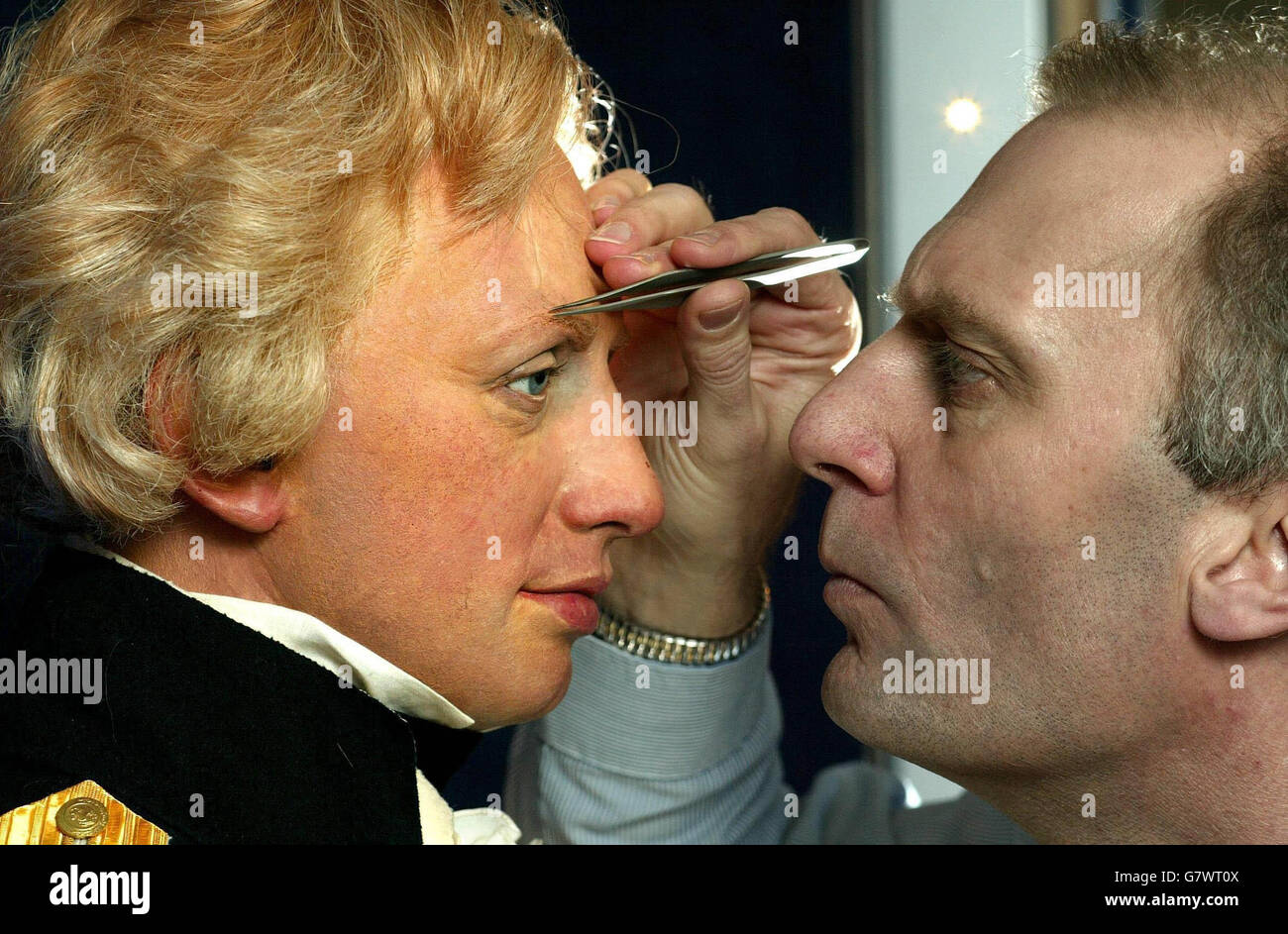 Lord nelson stands impassively eyebrow plucked by julian thomas hi-res ...