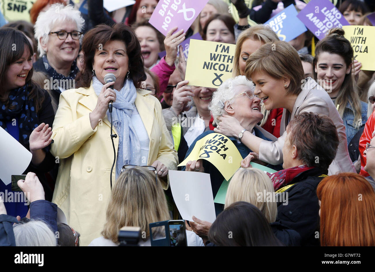 General Election 2015 campaign - April 25th Stock Photo - Alamy