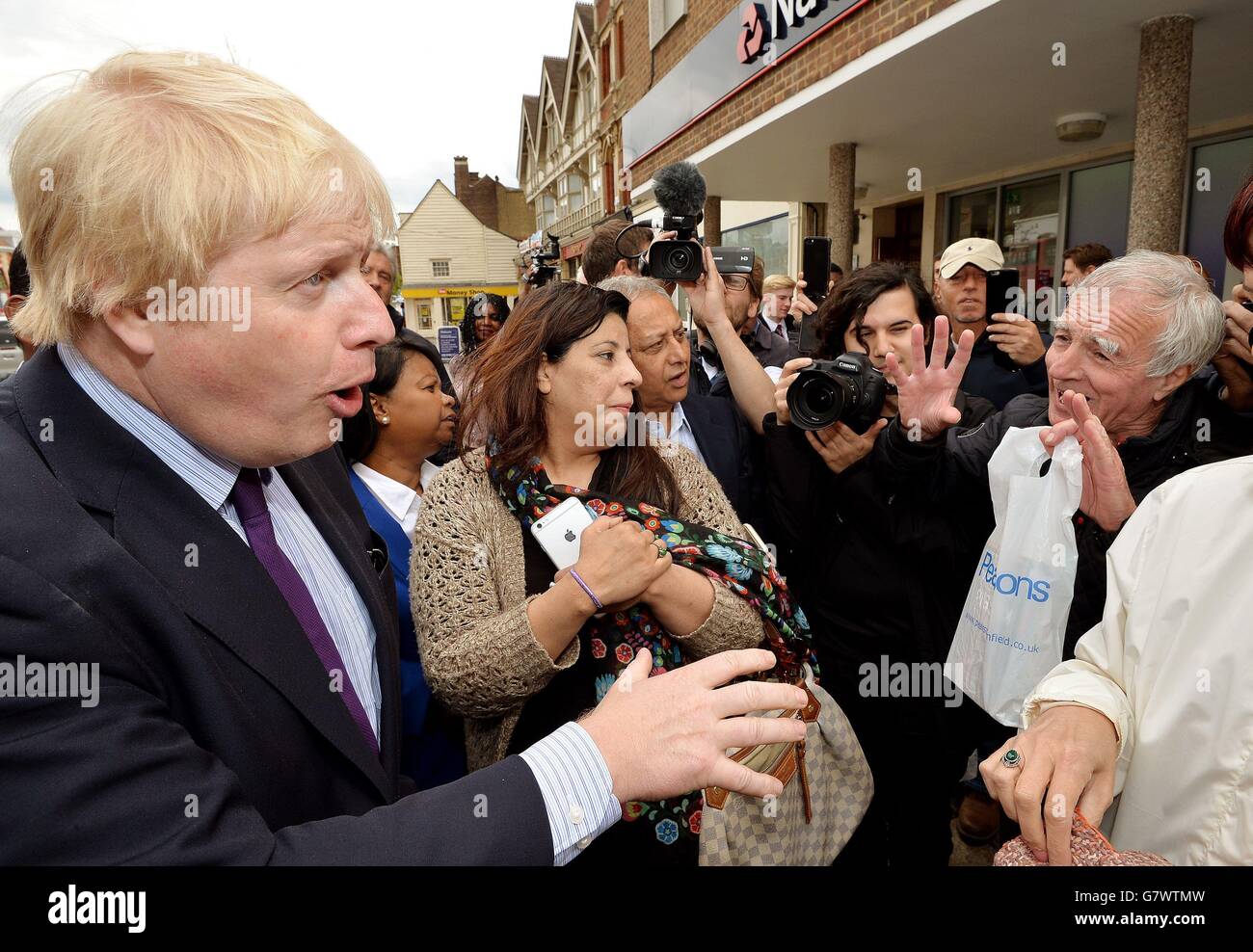General Election 2015 campaign - April 27th Stock Photo - Alamy