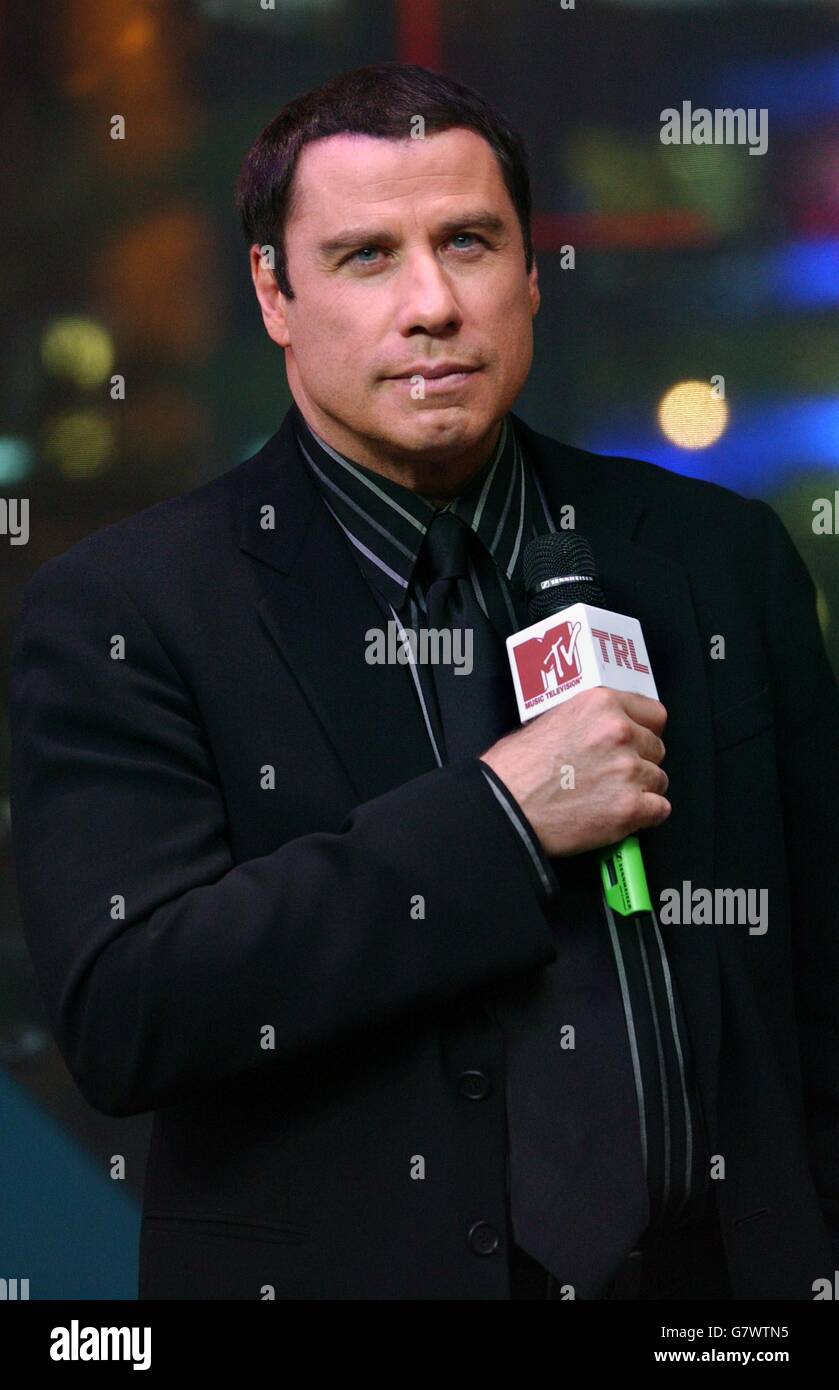 MTV's TRL - Total Request Live - Leicester Square Studios Stock Photo ...