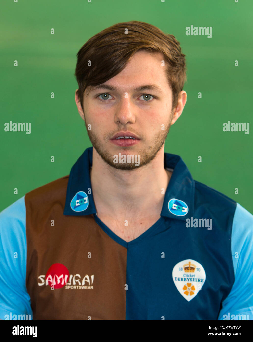 Cricket - Derbyshire CCC Media Day - 3aaa County Ground Stock Photo - Alamy