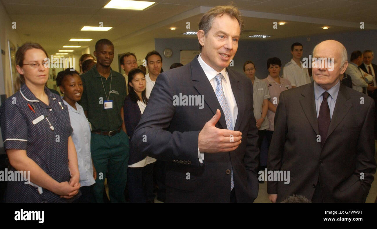 Pre Election Campaign 2005 - Blair & Reid - St George's Hospital ...
