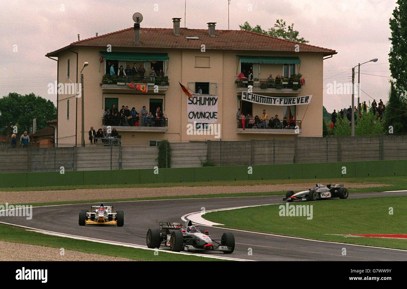 Motor Racing - Grand Prix San Marino - Race Day. The Imola circuit ...