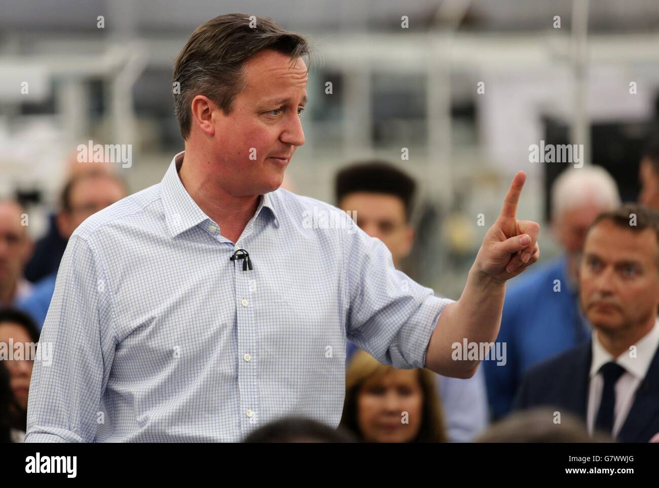 General Election 2015 campaign - April 28th Stock Photo - Alamy