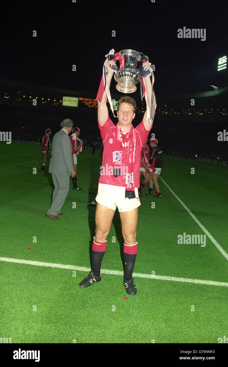 Soccer fa cup final replay manchester united v crystal palace hi-res ...