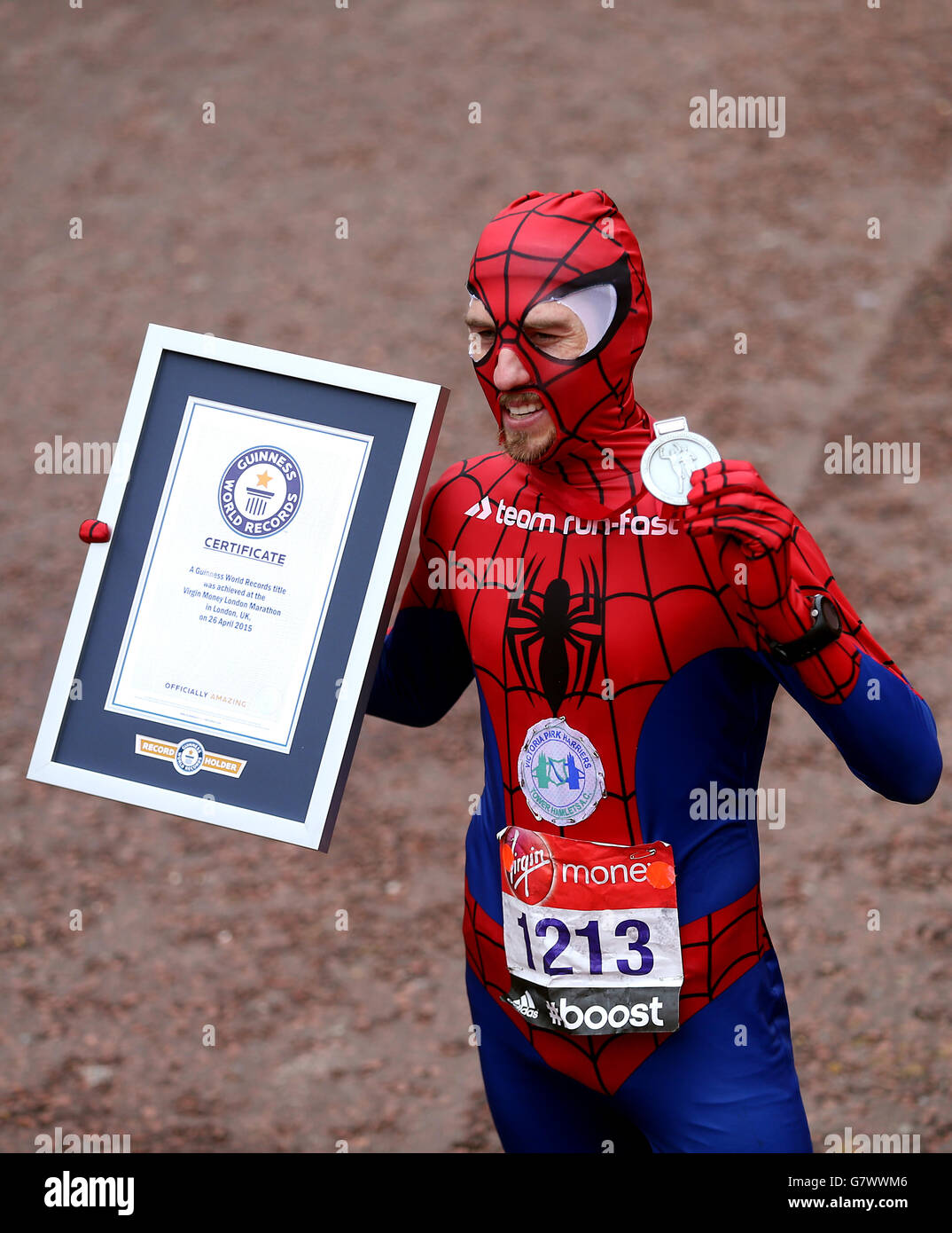 Paul Martelletti, who as Spiderman, broke the world record for the ...