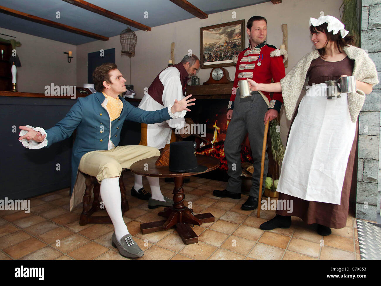 Portrayed by matthew checketts hi-res stock photography and images - Alamy