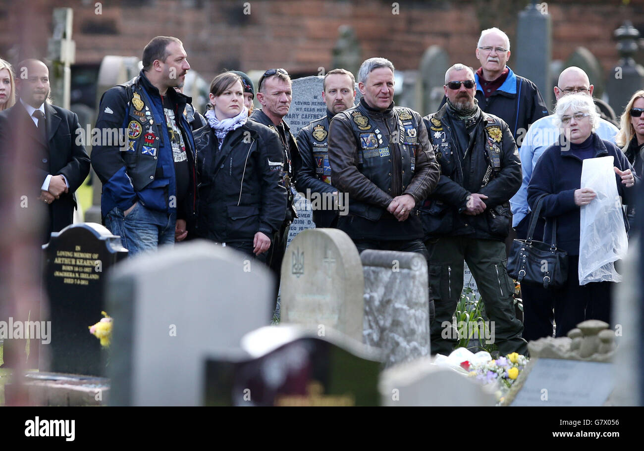 Unknown baby boy funeral Stock Photo - Alamy