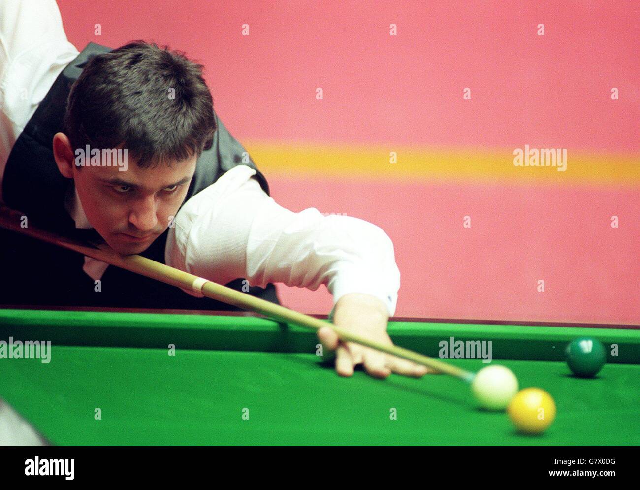 Snooker. Embassy World Snooker Championship-Crucible Theatre Sheffield ...