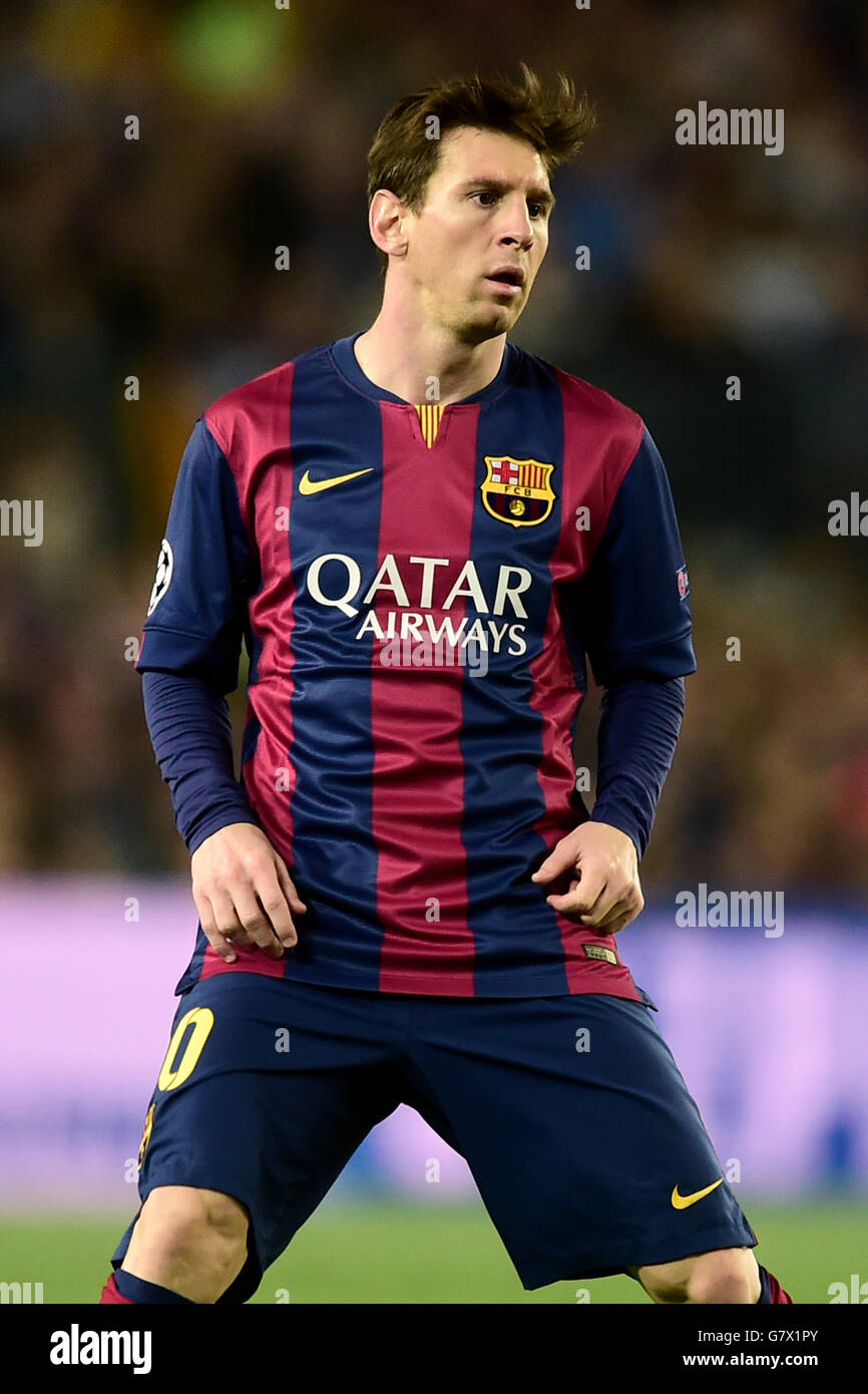 Lionel messi champions league final hi-res stock photography and images ...