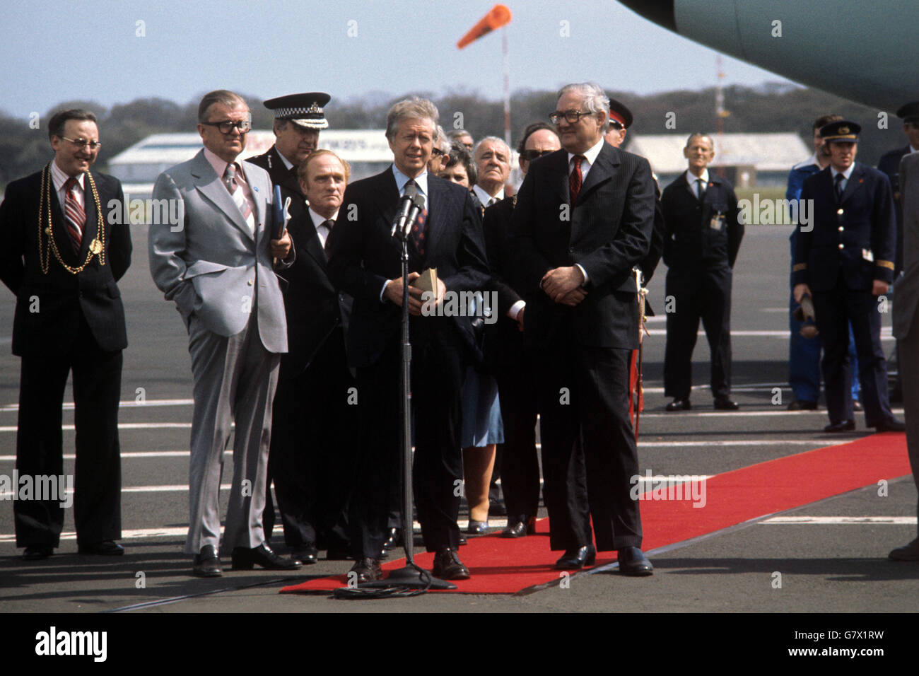 Jimmy carter james callaghan hi-res stock photography and images - Alamy