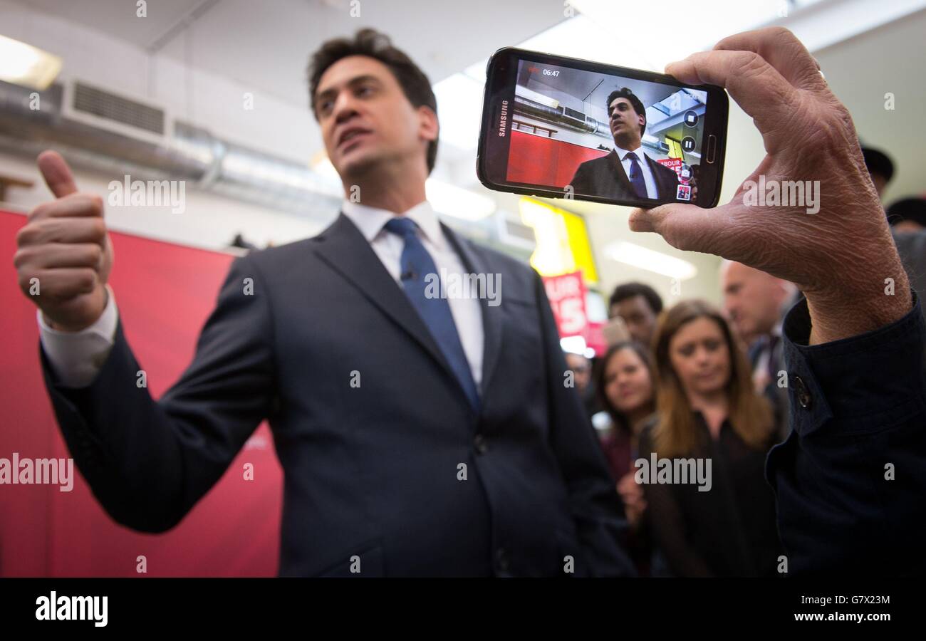 General Election 2015 campaign - April 24th Stock Photo - Alamy