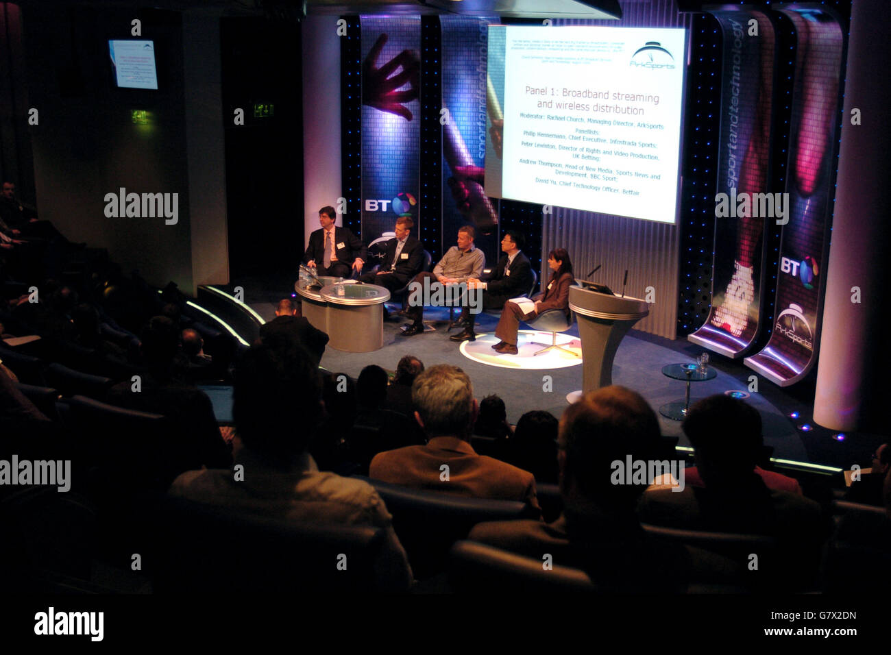 The panel for "Broadband Streaming and Wireless Distribution" (L-R ...