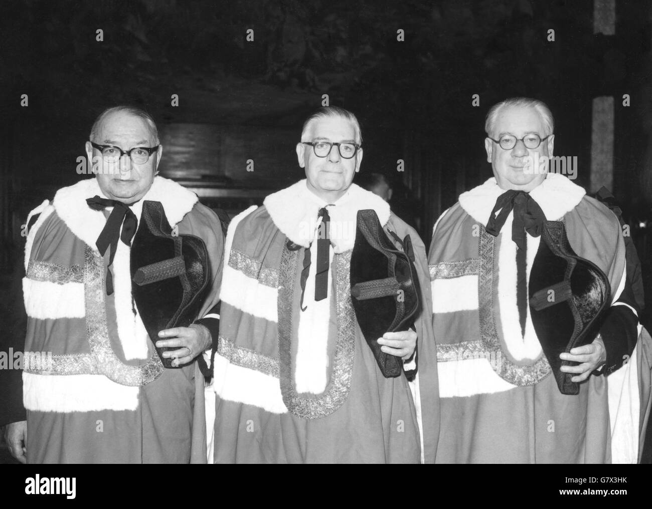Lord geddes of epsom c with his sponsors hi-res stock photography and ...