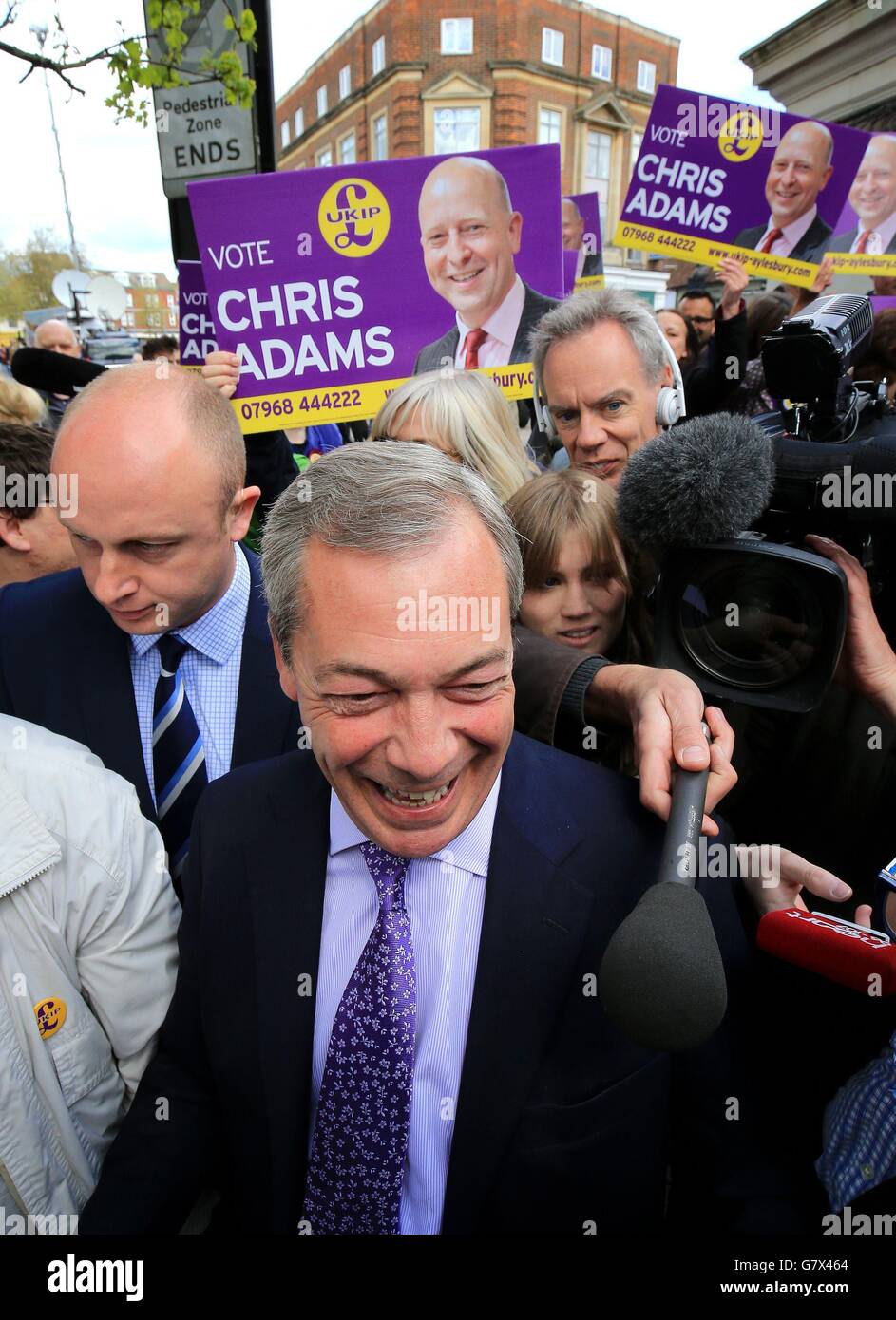 General Election 2015 campaign - April 30th Stock Photo - Alamy