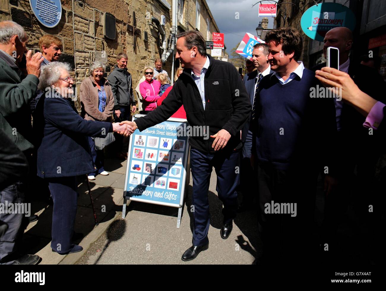 General Election 2015 campaign - April 30th Stock Photo - Alamy