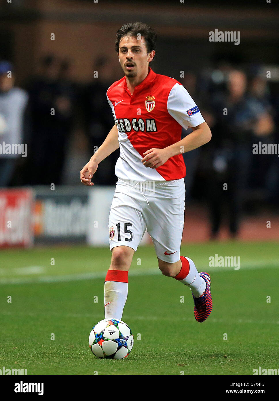 Stade louis ii as monacos bernardo silva hi-res stock photography and ...