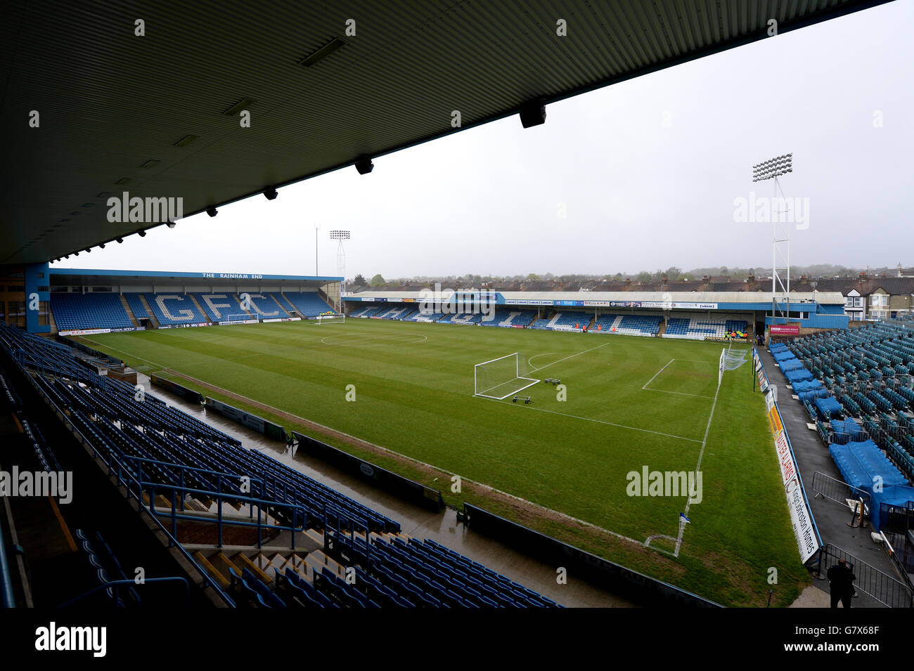 Priestfield stadium view hi-res stock photography and images - Alamy