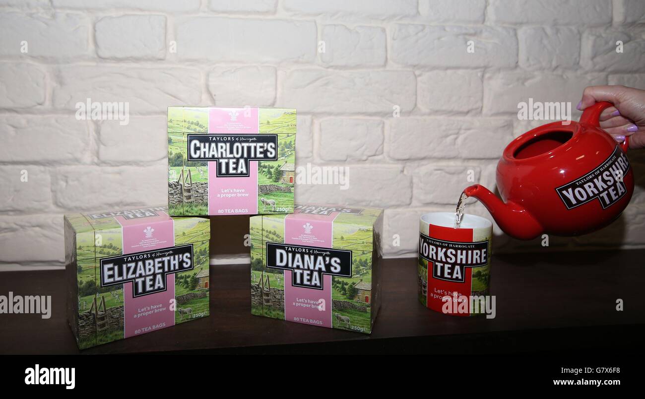 Special edition boxes of tea made by Yorkshire tea to commemorate the ...