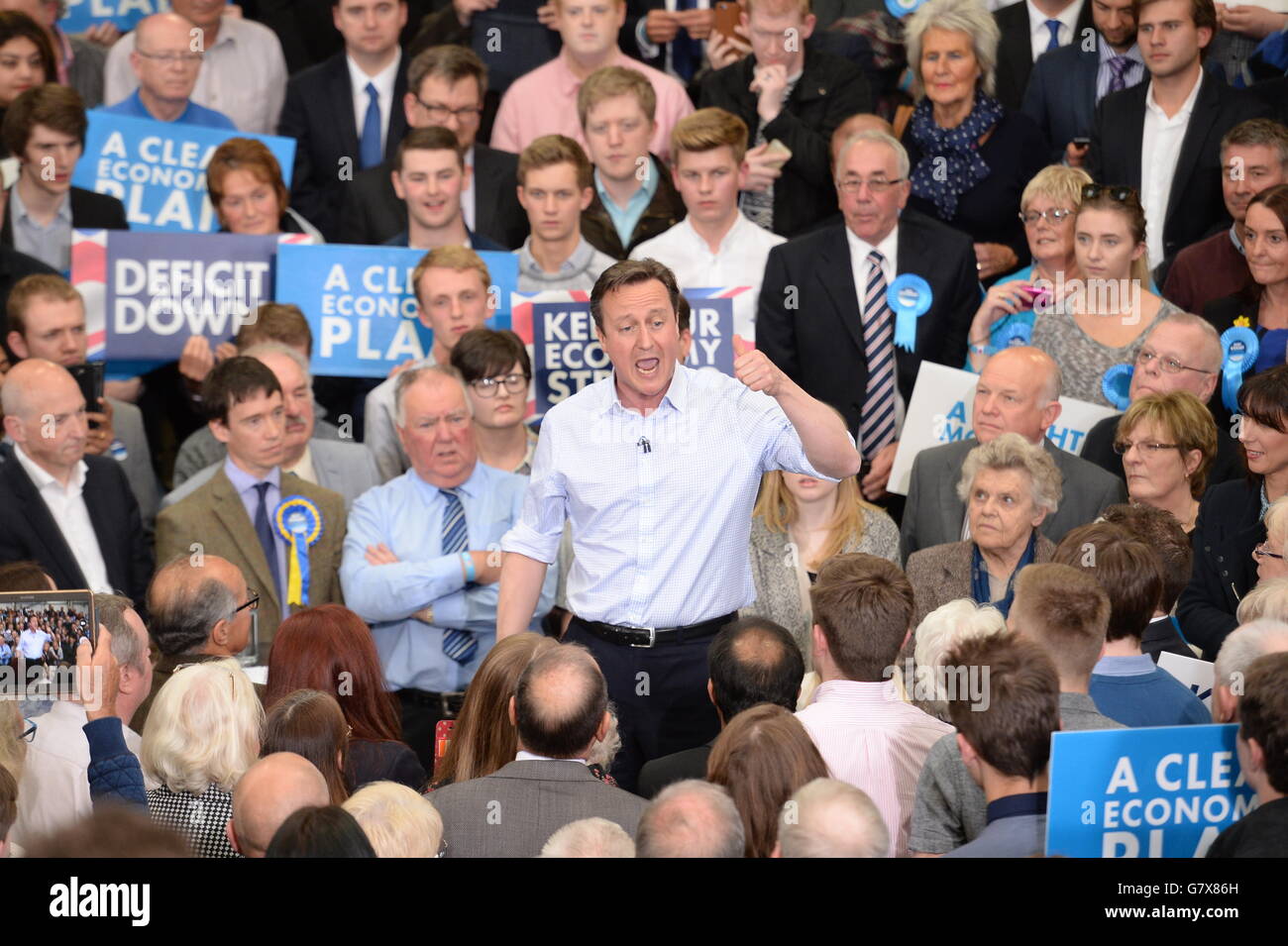 General Election 2015 campaign - May 6th Stock Photo - Alamy