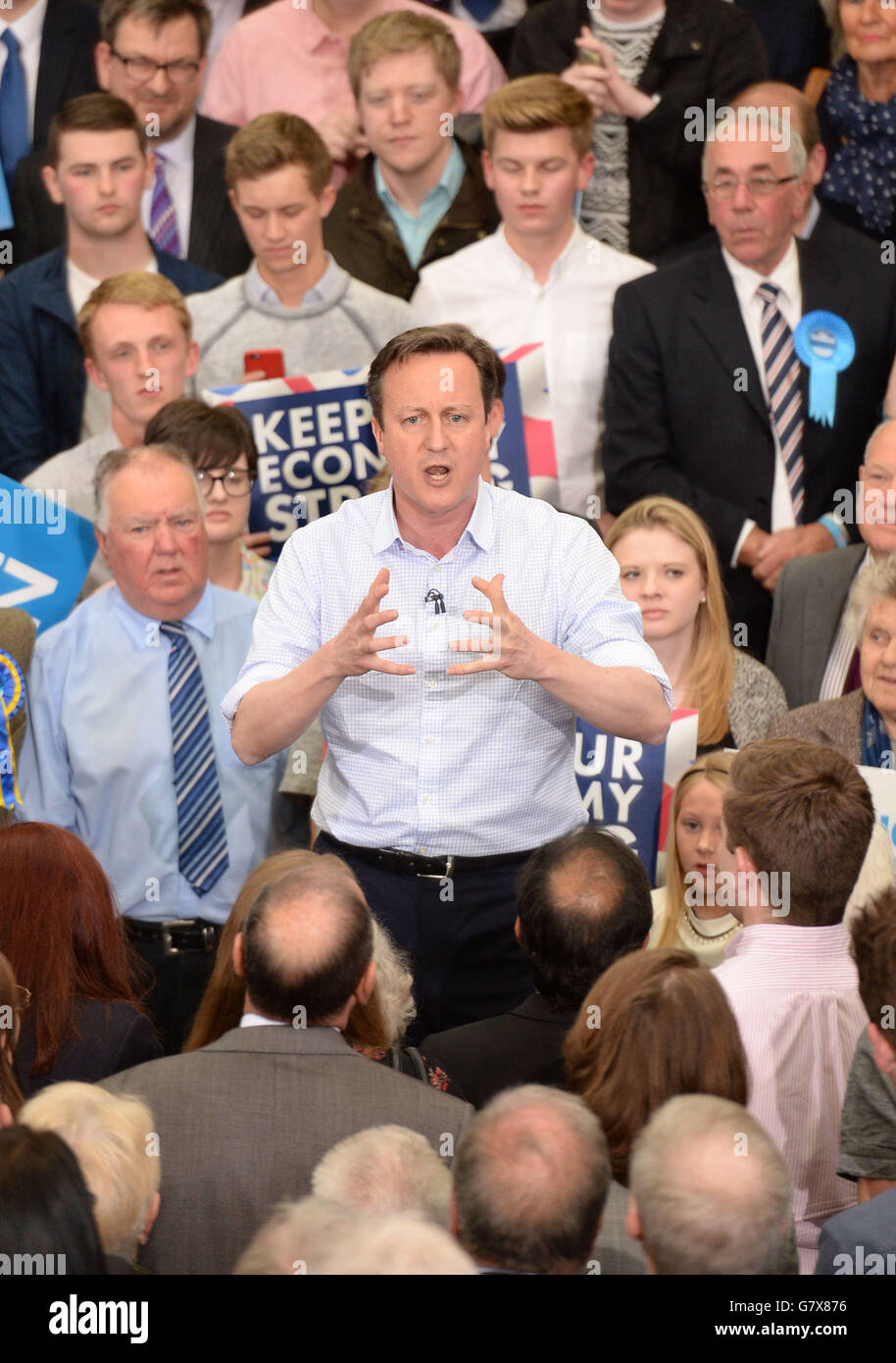 General Election 2015 campaign - May 6th Stock Photo - Alamy