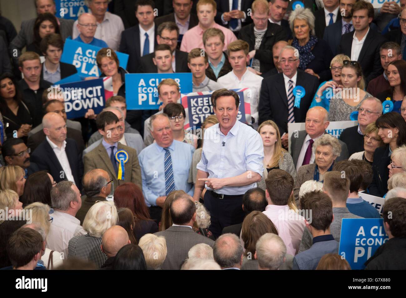 General Election 2015 campaign - May 6th Stock Photo - Alamy