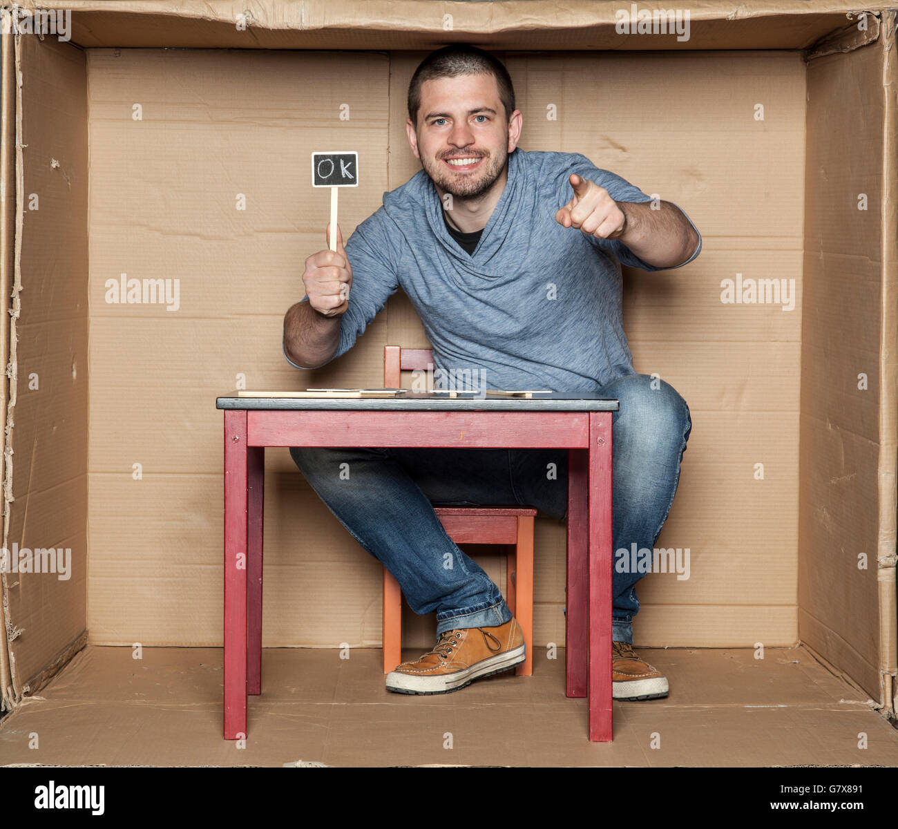 positive attitude person Stock Photo - Alamy