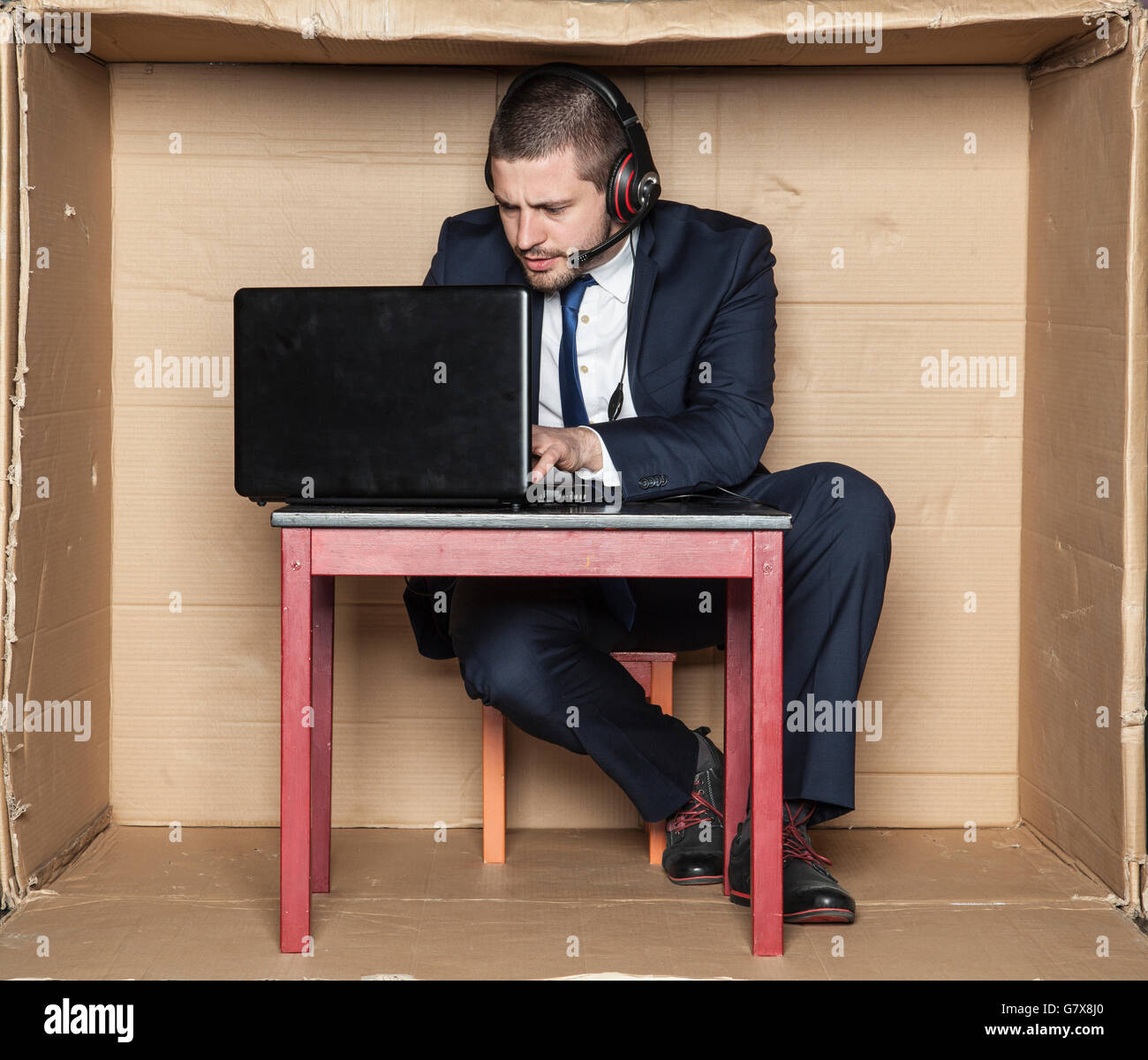 concentration at work is essential Stock Photo - Alamy
