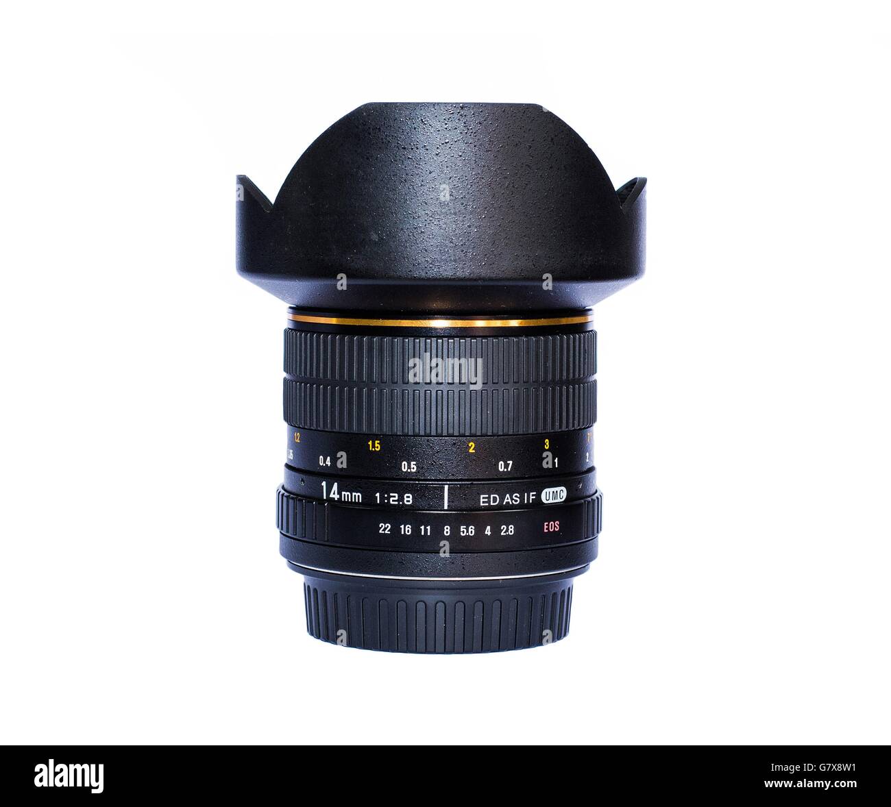 Camera Lens isolated on white background Stock Photo - Alamy