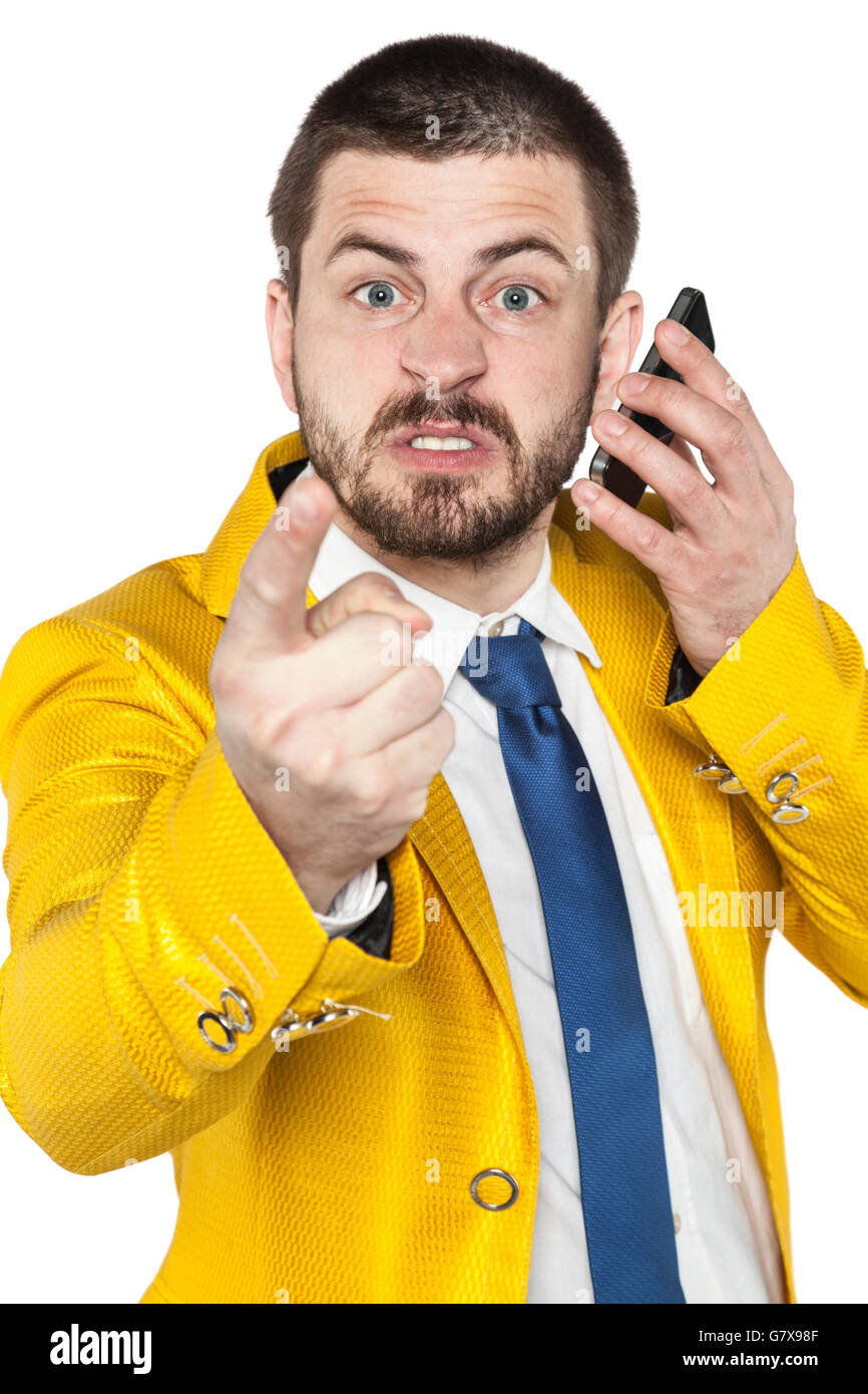Unhappy customer suit hi-res stock photography and images - Alamy