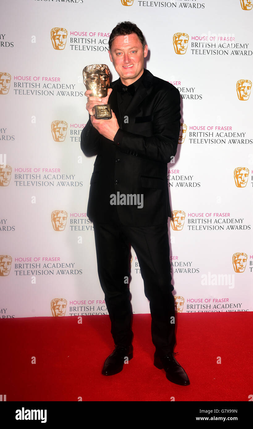 Jeff Pope with the BAFTA Special Award, at the House of Fraser British ...