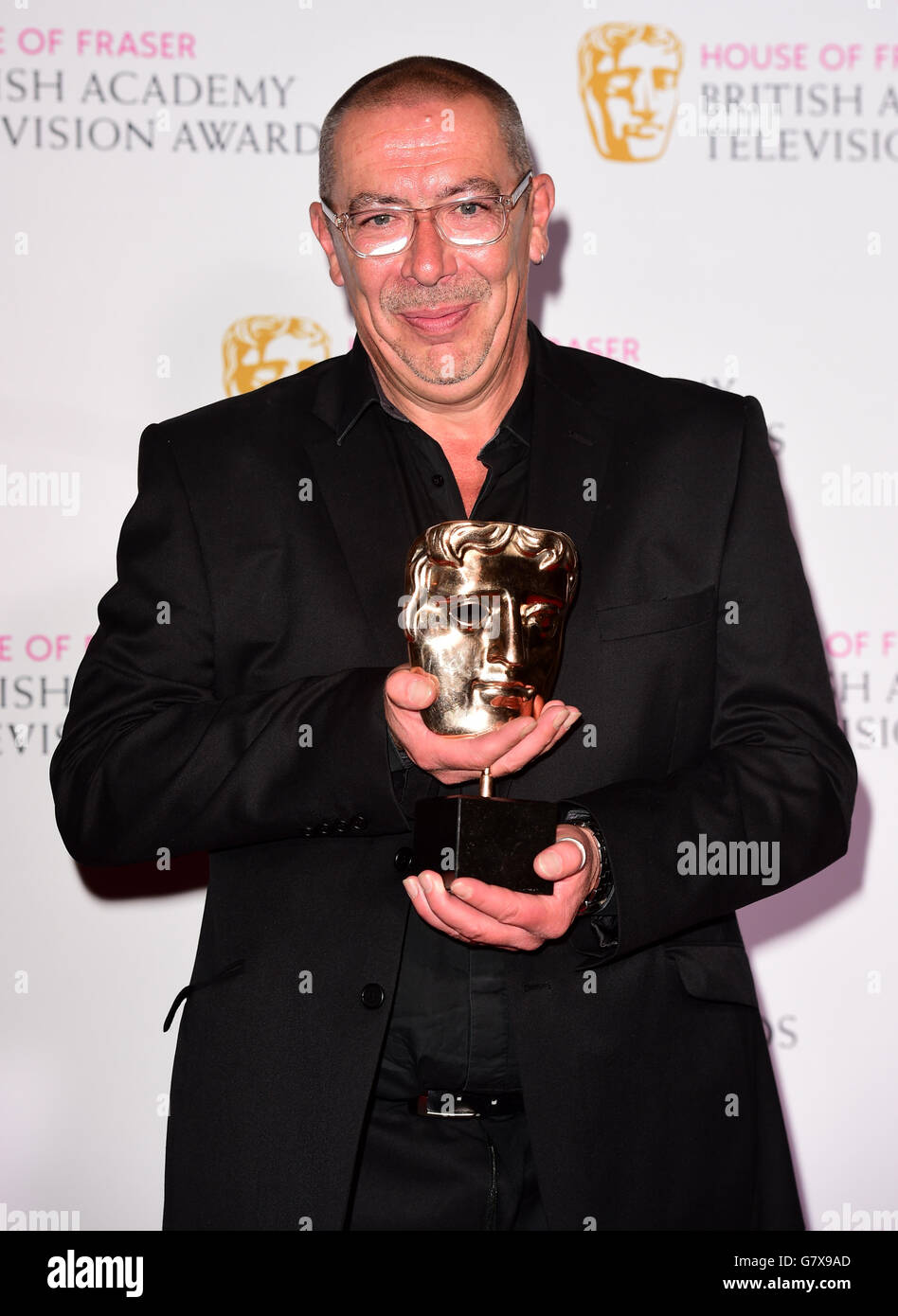 Stuart Blackburn with the BAFTA for Television Soap And Continuing ...