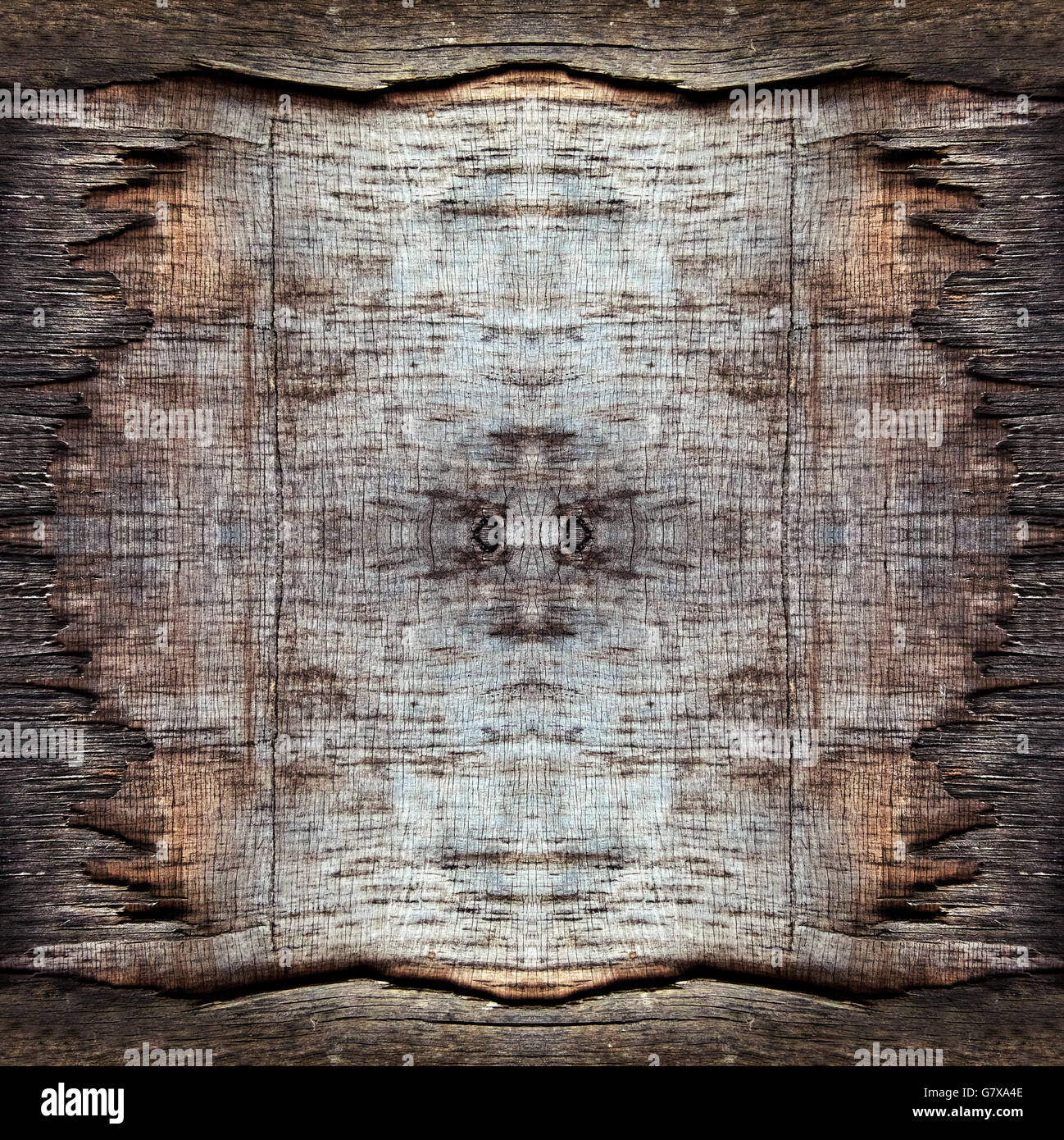 vintage background from the old delaminated plywood Stock Photo - Alamy