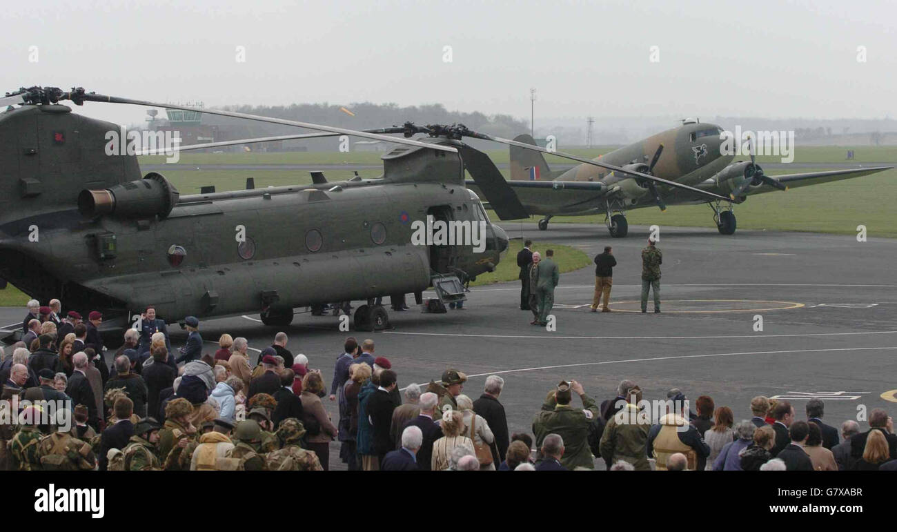 60th anniversary of Operation Varsity - RAF Shawbury Stock Photo - Alamy